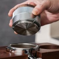 China Stainless Steel Coffee Beans Tamper for Restaurant 2 in 1 Eco-Friendly Barista Tools for sale