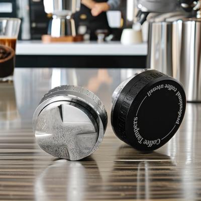 China 51/53/58mm Tamper Dual Head Espresso Dispenser for Coffee Tea Lovers Portable Tool for sale