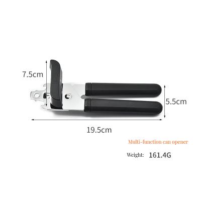China Multi-Purpose Household Stainless Steel Can with Customizable Logo and Plastic Handle for sale