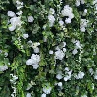 China Silk Articial Flowers for Realistic 3D Cloth Flower Wall and Car Wall Decoration for sale