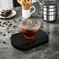 China ODM Design Digital Silicone Pad Coffee Weighing Drip Scale with Timer Sustainable Brewing for sale