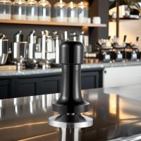 China Experience the Perfect Tamp 58mm Stainless Steel Flat Base Coffee Tamper for Daily for sale