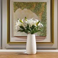 China Home Wedding Table Decoration Low MOQ Ceramic Vase by Designer for Handcrafted Decor for sale
