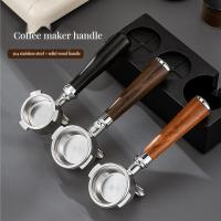 China Solid Wood Handle Coffee Tea Tools with Universal Replacement Bottomless Sour Branch for sale