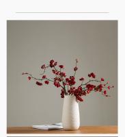 China Low MOQ Classic Art Ceramic Vase for Home Wedding Table Decoration Designer Handmade for sale