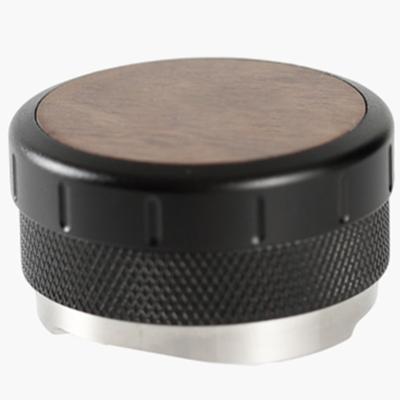 China NO 2024 Portable Espresso Coffee Adjustable Height Walnut Wood Stainless Steel Base 51MM 53MM Aluminium Barista Tools for sale