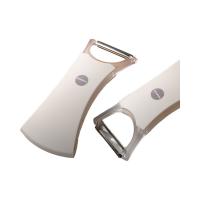 China Stainless Steel Vegetable and Fruit Peeler with Sharp Blades All-in-One Kitchen Gadget for sale