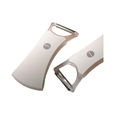 China Stainless Steel Vegetable and Fruit Peeler with Sharp Blades All-in-One Kitchen Gadget for sale