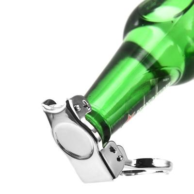 China Custom Logo Stainless Steel Multifunction Wine Beer Bottle Opener and Champagne Stopper for sale