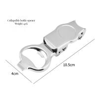 China Custom Logo Stainless Steel Multifunction Wine Beer Bottle Opener and Champagne Stopper for sale