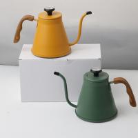 China Pour Over Coffee Brewing Set with Stainless Steel Gooseneck Kettle in Modern Design for sale