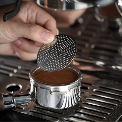 China Contemporary Design 51mm Stainless Steel Coffee Puck Screen for Professional Baristas for sale