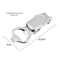 China Stocked Multifunctional Stainless Steel Portable Bottle Opener for Wine and Beer for sale