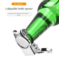 China Stocked Multifunctional Stainless Steel Portable Bottle Opener for Wine and Beer for sale