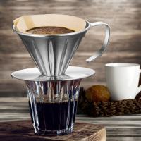 China Classic Stylish Boxed Maker Stainless Steel Filter Holder for Coffee Tea for sale