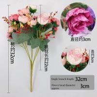 China Eco-friendly Artificial Flower Centerpiece for Wedding and Home Christmas Decoration for sale