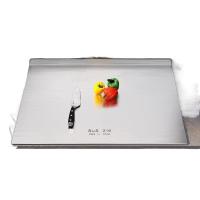 China Conveniently Sized Non-Slip Frosted Acrylic Chopping Blocks for Food Preparation for sale