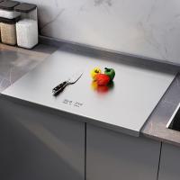 China Conveniently Sized Non-Slip Frosted Acrylic Chopping Blocks for Food Preparation for sale