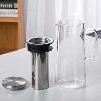 China Stainless Steel Filter Iced Tea Coffee Pot with Large Capacity and Exquisite Design for sale