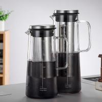 China Stainless Steel Filter Iced Tea Coffee Pot with Large Capacity and Exquisite Design for sale