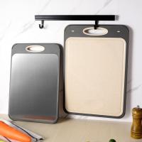 China 304 Stainless Steel Kitchen Cutting Board with Anti-Mold Design and Anti-Slip Feature for sale