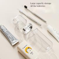 China Disposable Cartoon Cute 3-in-1 Portable Dental Jar Set Ideal for Home Hotel Bathroom for sale