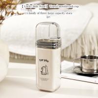 China Disposable Cartoon Cute 3-in-1 Portable Dental Jar Set Ideal for Home Hotel Bathroom for sale