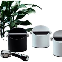 China Knock Box Sturdy Stainless Steel Removable Knock Bar for Coffee Filter Baskets for sale