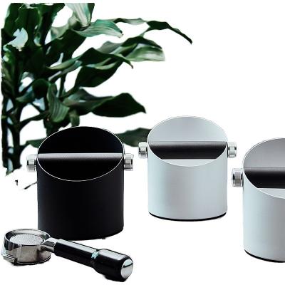 China Knock Box Sturdy Stainless Steel Removable Knock Bar for Coffee Filter Baskets for sale