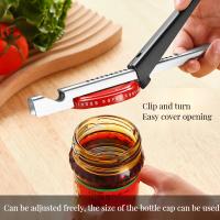 China Multifunctional Kitchen Durable Bottle Opener Custom Color Stainless Steel Can Opener for sale