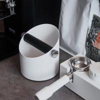 China White Espresso Knock Box Dishwasher Safe Removable Knock Bar Anti-Slip Base Stand Accessory for Home for sale