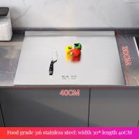 China Clear Transparent Frosted 4 Cutting Board With Measurements for Modern Kitchen Design for sale