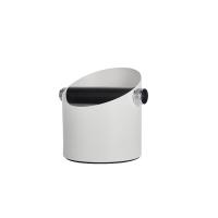 China Logo Customizable Modern Durable White Stainless Steel Knock Box for Coffee Tea Tools for sale