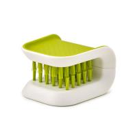 China White PP Cutlery Cleaner Brush Sponge Style for Kitchen Blades Bathroom Customized Size for sale