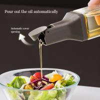 China Gravy Boats Design Glass Oil Jug and Vinegar Bottle Set for Modern Kitchen Needs for sale
