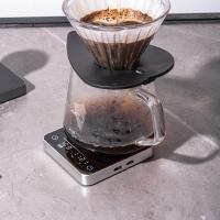 China Digital Coffee Scale 2kg/0.1g Customized Size Rechargeable Timer ABS Design for Tea Tools for sale