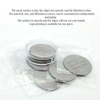 China Coffee Tea Tools Stainless Steel Coffee Puck Screen 1.7mm Thickness for Milk Frother for sale