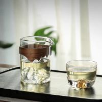 China 240ml Clear Glass Cup Handmade Eco-Friendly Design CLASSIC Style for Hotels and Cafes for sale
