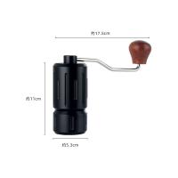 China Travel-friendly Stainless Steel Coffee Grinder with Adjustable Speed and 48mm Flat Burr for sale