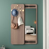 China Contemporary Leaning Stand Customized Color ROUND Full-Length Mirror for Home and Commercial for sale