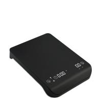 China Stainless Steel 2024 Round Digital Coffee Weight Scale with Timer and Indicator Light for sale