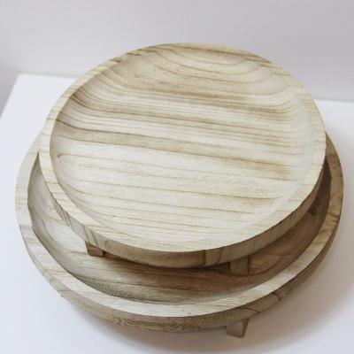 China Baking Tools Natural Wooden Display Stool with Handcrafted Design Customizable Options for sale