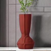 China Retro Ceramic Vase for Home Living Room Flower Arrangement Bathroom Decoration for sale
