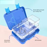 China Custom Logo Lunch Bento Meal Prep Containers BPA-Free 200ml Glass Food Storage Box for sale