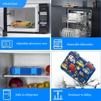 China Custom Logo Lunch Bento Meal Prep Containers BPA-Free 200ml Glass Food Storage Box for sale