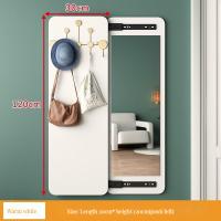 China Design Luxury Wall Mirror with Super Handcrafted Leather Belt and Fancy Hanging Top for sale