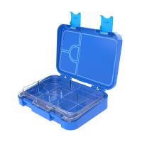 China 2-Layer Bamboo Fiber Bento Lunch Box in 6 Colors Includes Divider Cutlery for Adults for sale