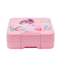 China Lunch Box Containers Cartoon Dual-Tier Portable Insulated Thermal Bag for Children for sale