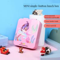 China Lunch Box Containers Cartoon Dual-Tier Portable Insulated Thermal Bag for Children for sale