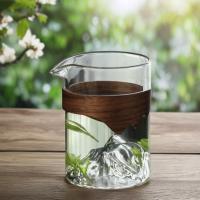 China 240ml Transparent Tea Glass Cup Classic Design Handmade Eco-Friendly Cup for Water Milk for sale